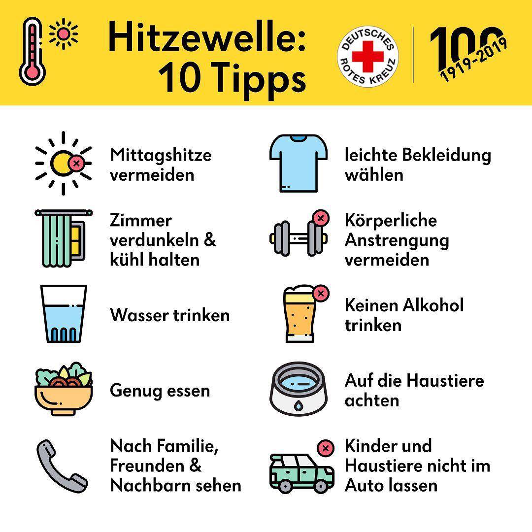 So kommt ihr gut durch die Hitze - Radio Euskirchen